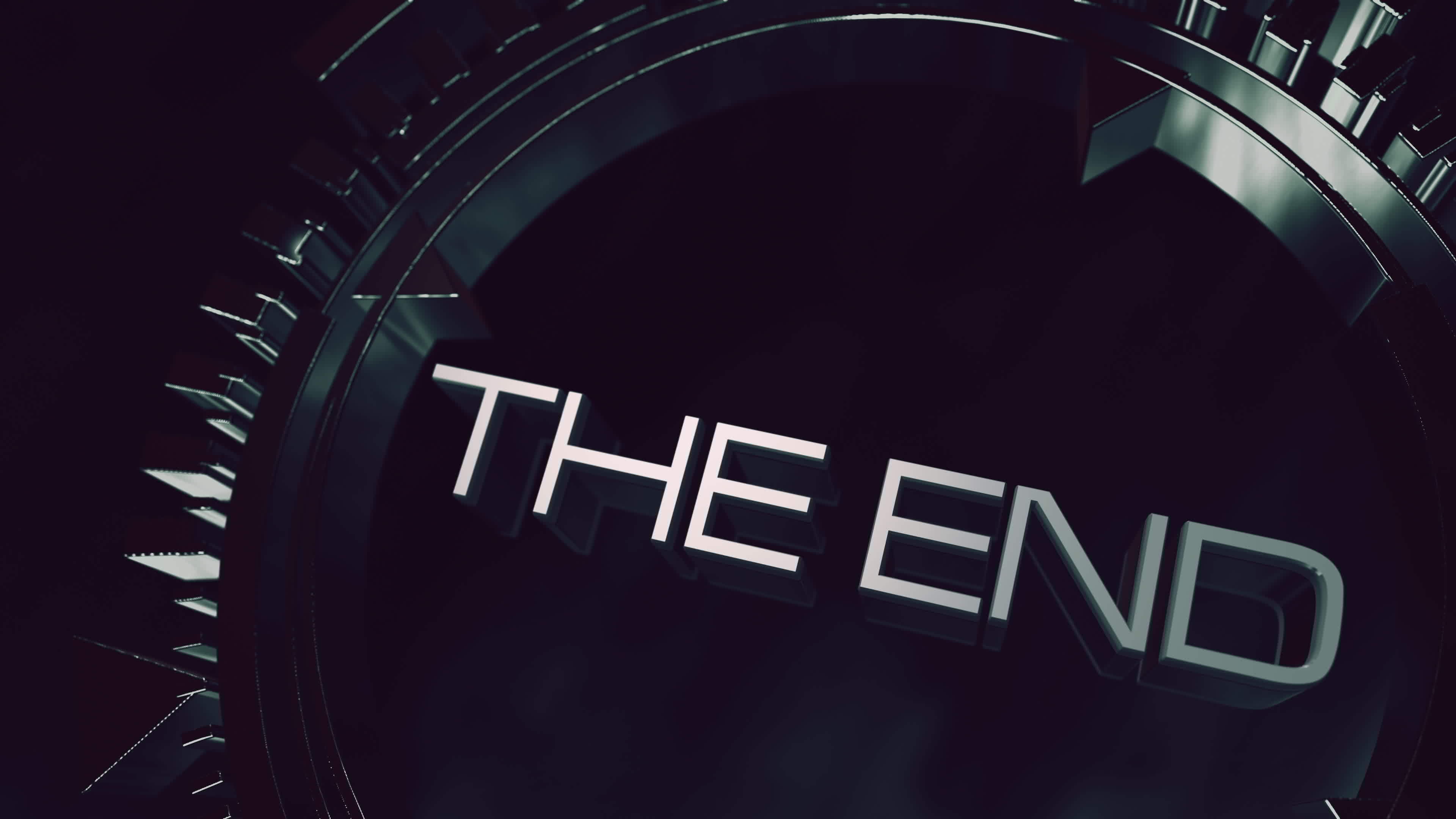 The End 3D Cinematic Title Abstract Hi-Technology background 9269146 ... The End 3D Cinematic Title Abstract Hi-Technology background 9269146 ...