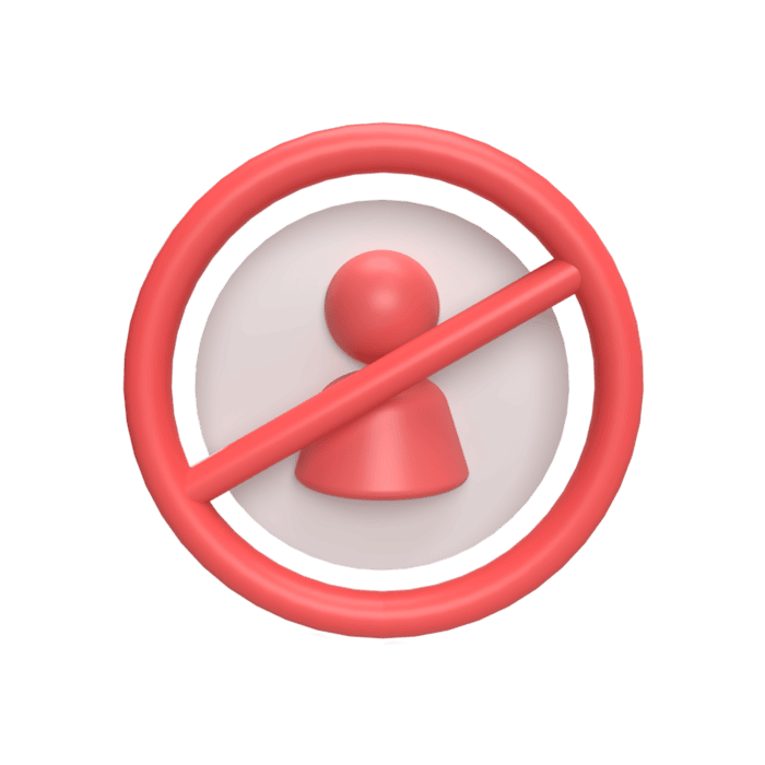 No Sign Transparent PNGs for Free Download