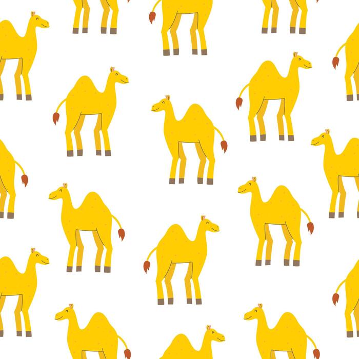 Camel Pattern Vector Art, Icons, and Graphics for Free Download