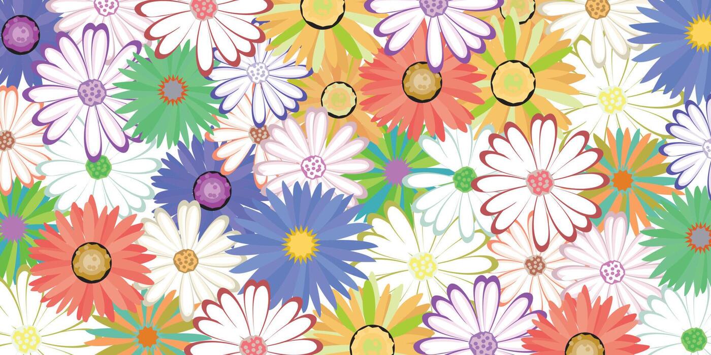 Spring Flowers Vector Art, Icons, and Graphics for Free Download