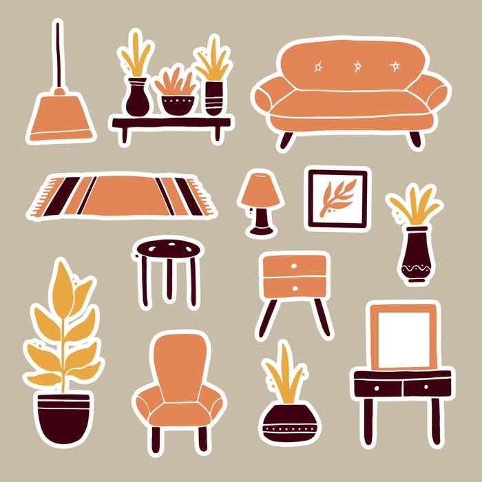 Living Room Vector Art, Icons, and Graphics for Free Download