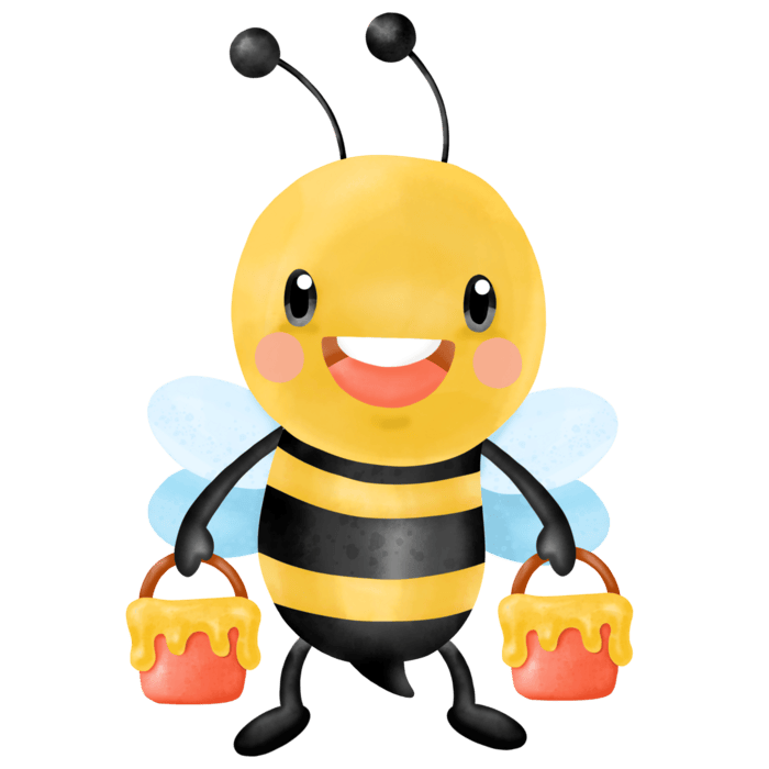 Watercolor Bee PNGs for Free Download