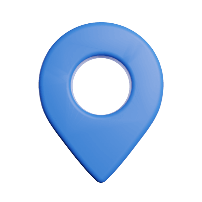 Location Icon Blue PNGs for Free Download