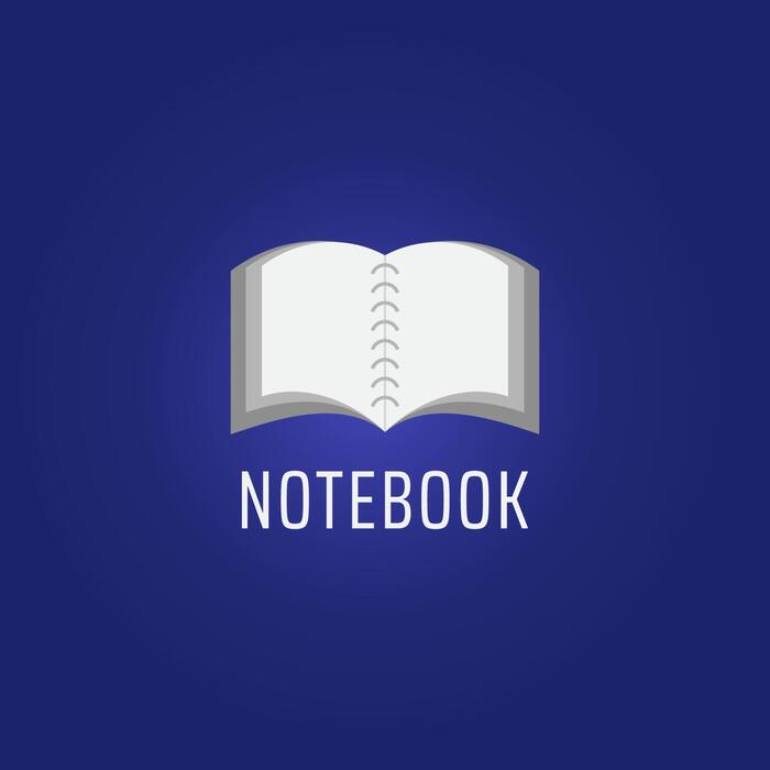 Notebook Logo Vector Art, Icons, and Graphics for Free Download