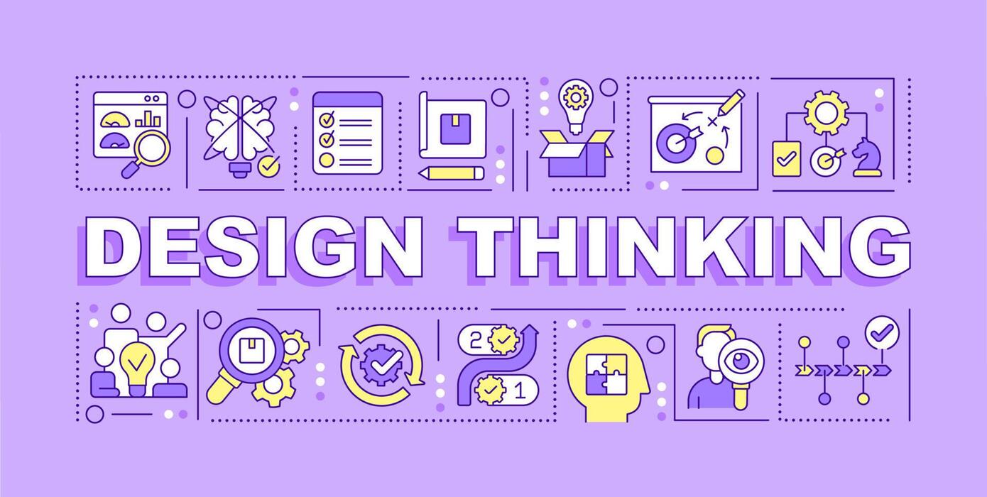 Design Thinking Process Vector Art, Icons, and Graphics for Free Download