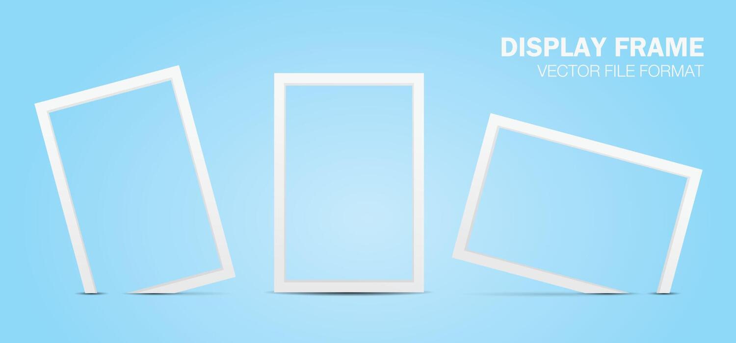 Horizontal Frame Mockup Vector Art Icons And Graphics For Free Download