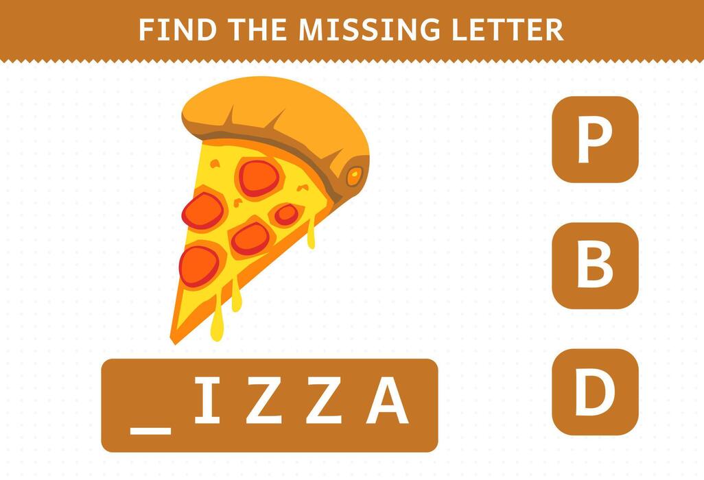 Find The Missing Letter Vector Art, Icons, and Graphics for Free Download
