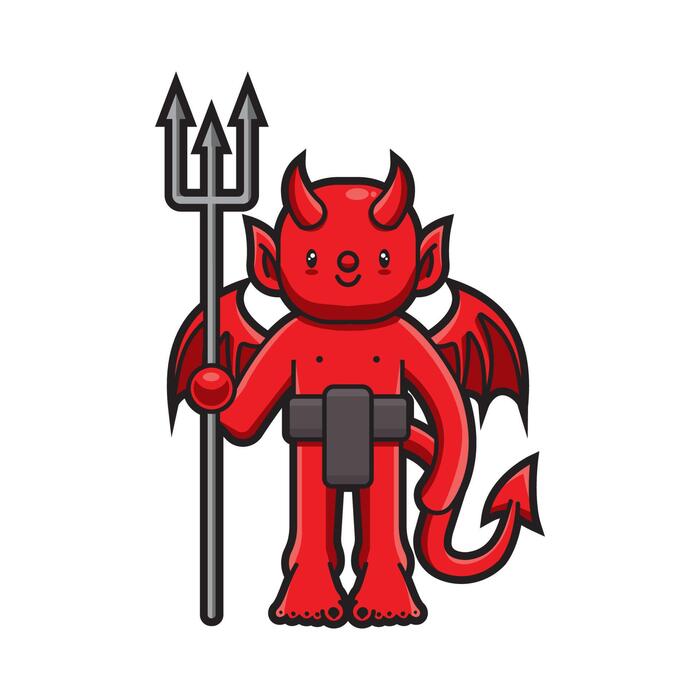 Devil Emoji Vector Art, Icons, and Graphics for Free Download