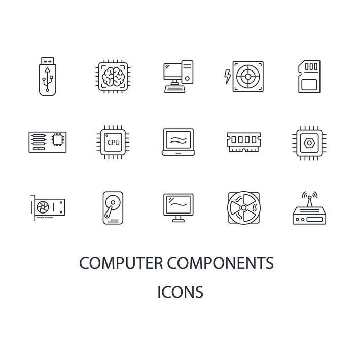 Computer Icon Pack Vector Art, Icons, and Graphics for Free Download