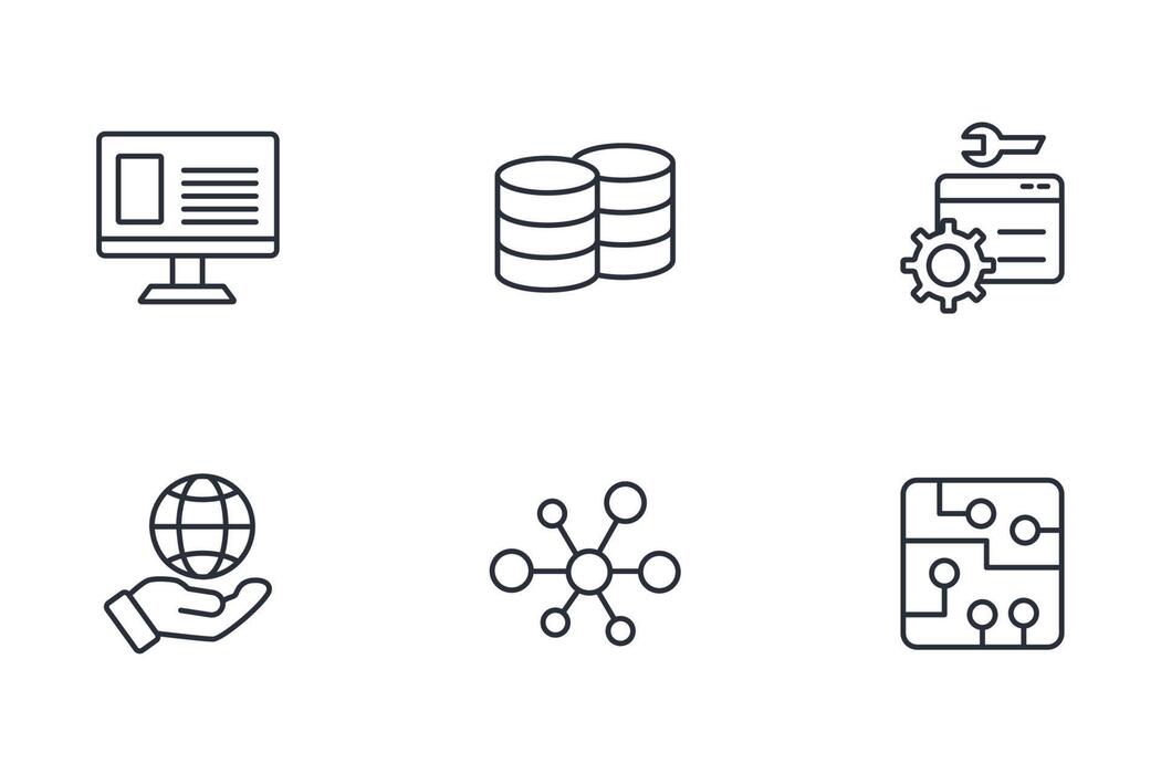 Technology Icons Vector Art, Icons, and Graphics for Free Download