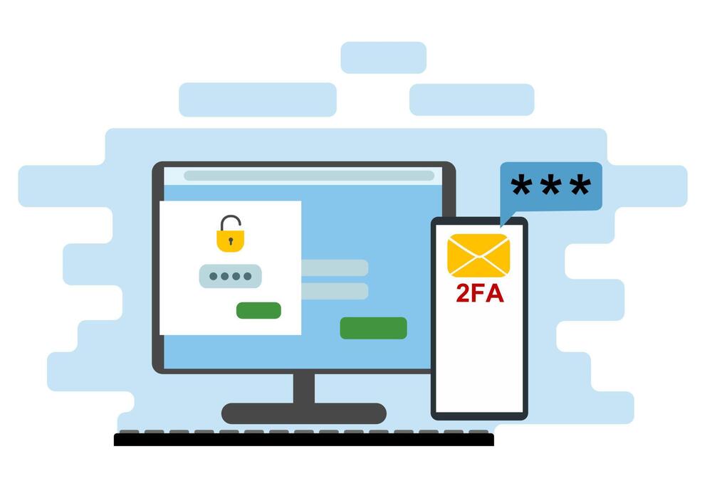 Two Factor Authentication Vector Art, Icons, and Graphics for Free Download