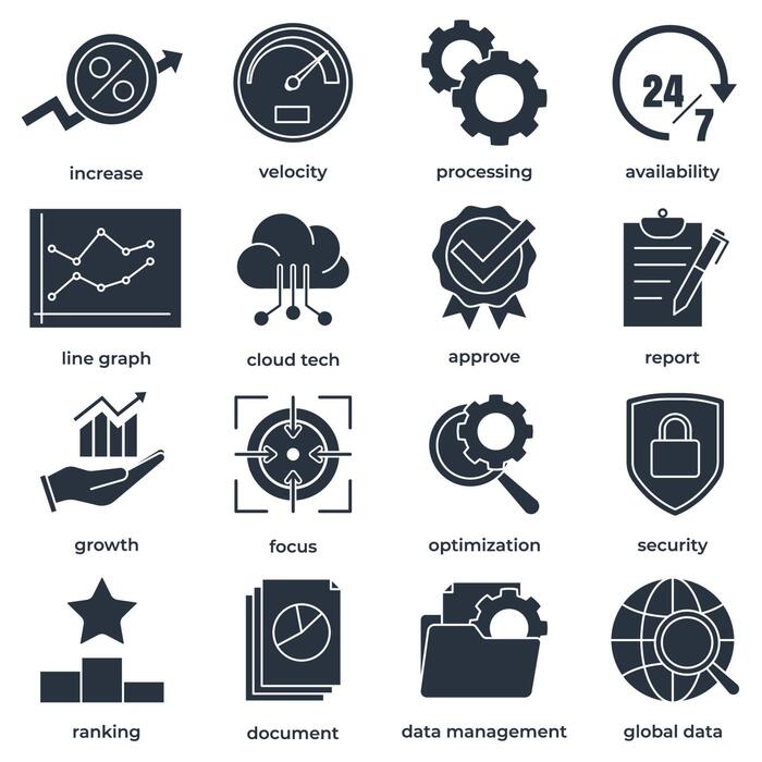 Data Analysis Logo Vector Art, Icons, and Graphics for Free Download