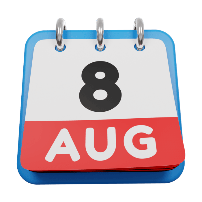 Hello August PNGs for Free Download