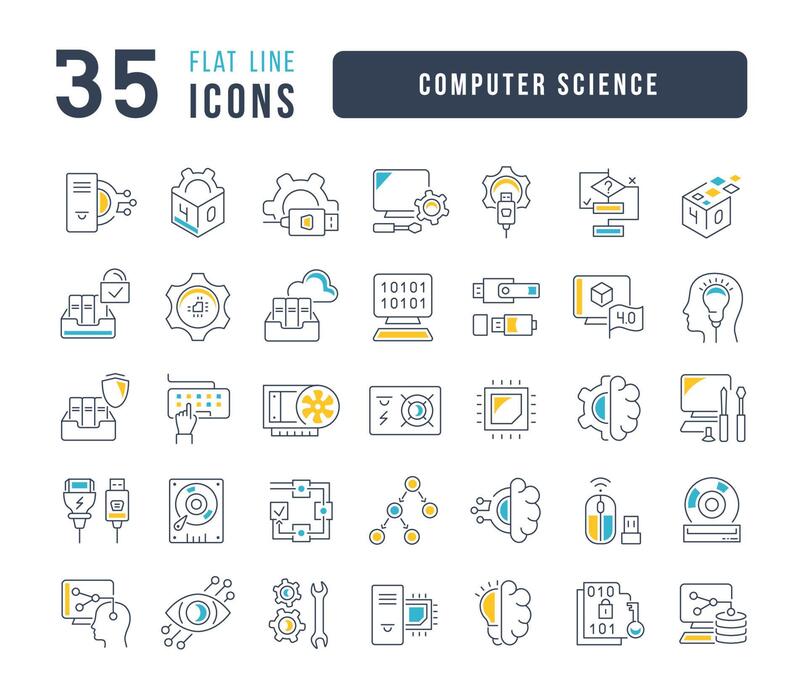 Computer Science Icon Vector Art, Icons, and Graphics for Free Download