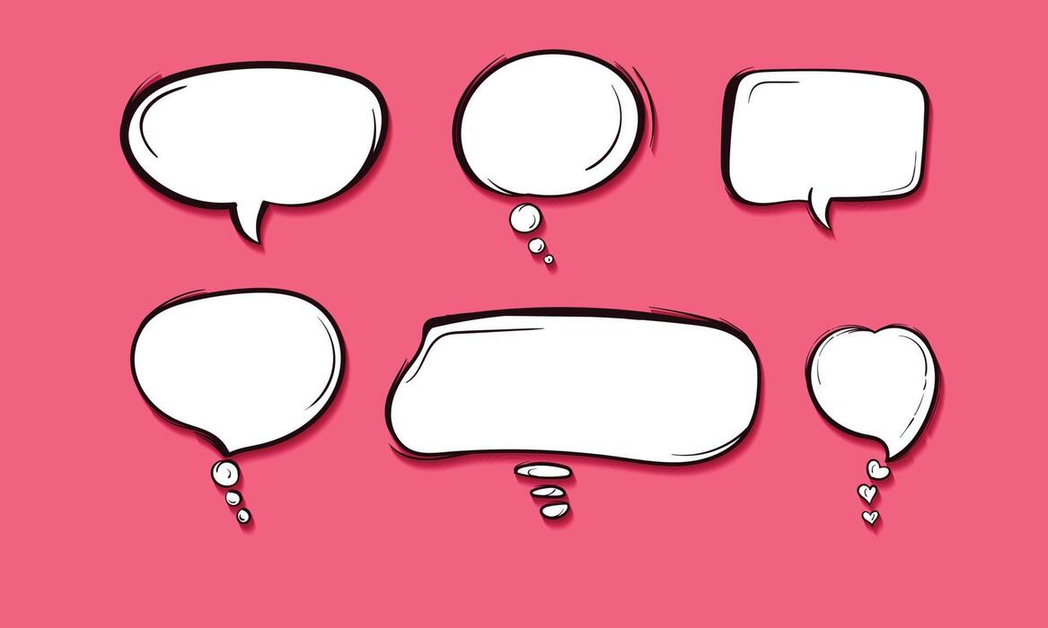 Cartoon Speech Bubble Vector Art, Icons, and Graphics for Free Download