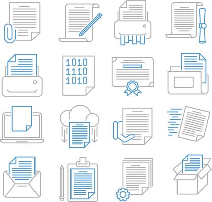 Document Library Vector Art, Icons, and Graphics for Free Download