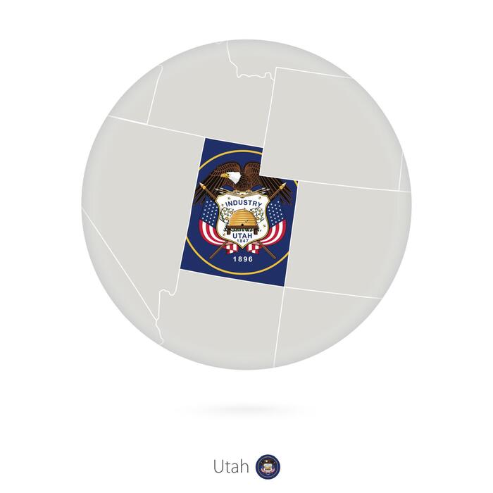 Utah State Flag Vector Art, Icons, and Graphics for Free Download