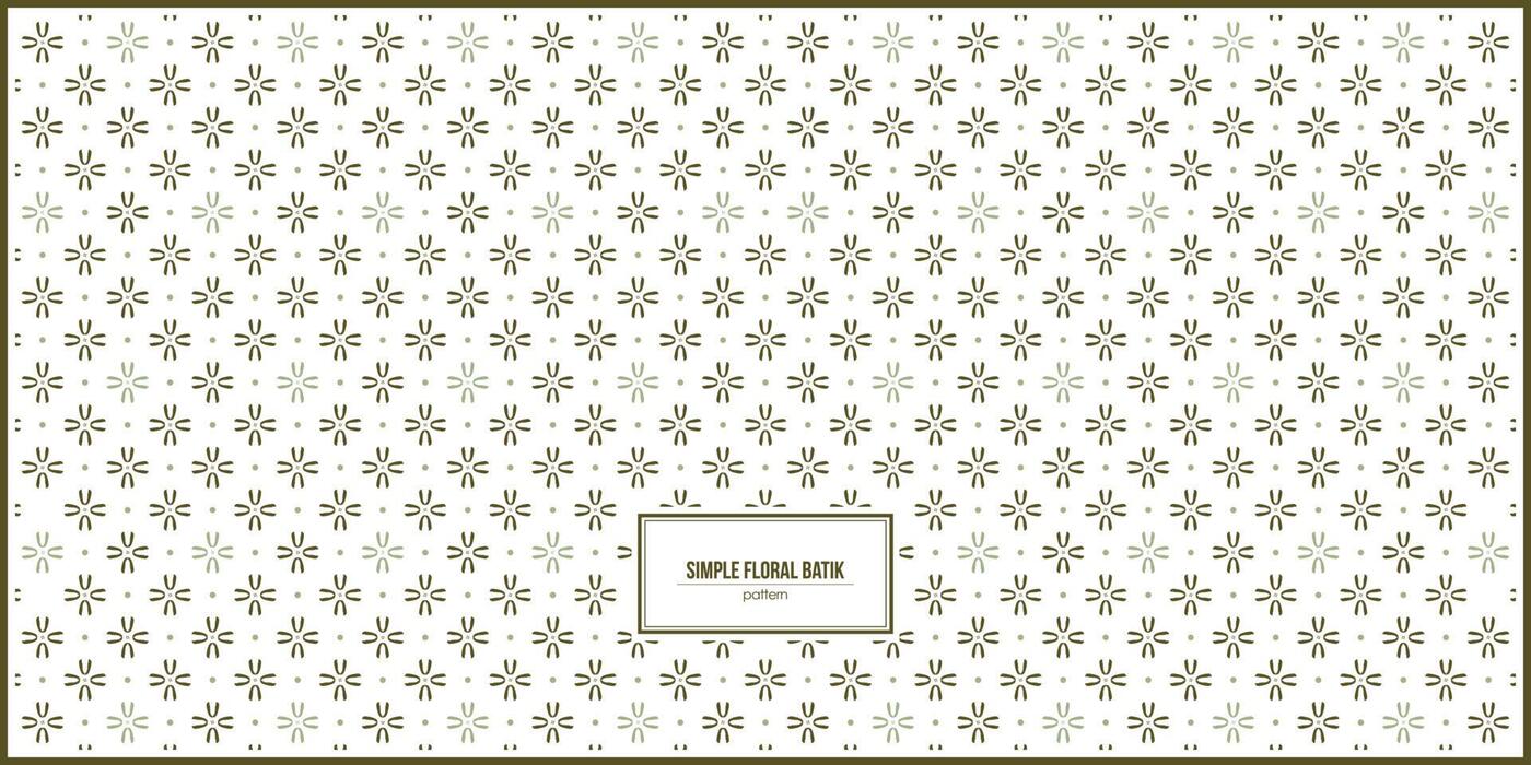 Simple Batik Pattern Vector Art, Icons, and Graphics for Free Download