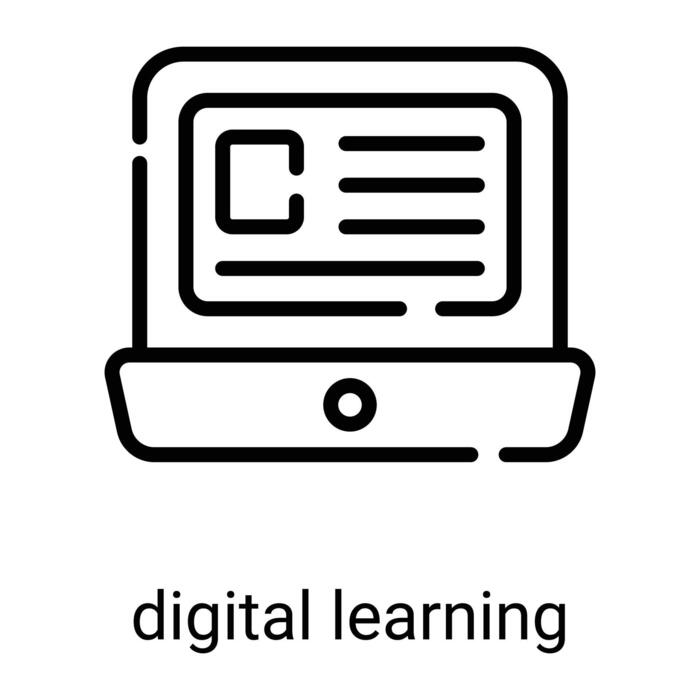 Digital Learning Logo Vector Art, Icons, and Graphics for Free Download