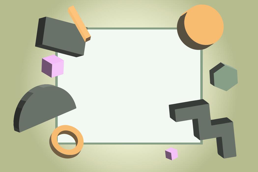 Geometric Shapes Border Vector Art, Icons, and Graphics for Free Download