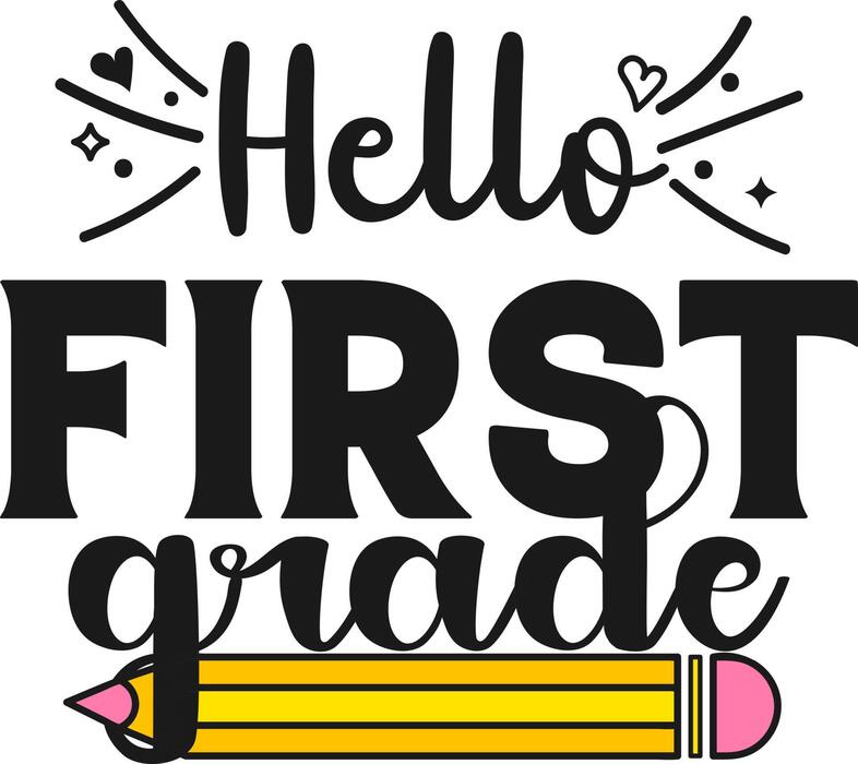 Hello First Grade Vector Art, Icons, and Graphics for Free Download