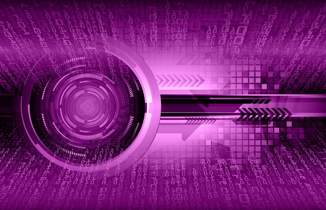 Purple Technology Background Vector Art, Icons, and Graphics for Free ...