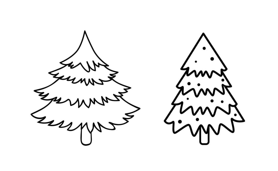 Page 2 | Pine Tree Line Drawing Vector Art, Icons, and Graphics for ...