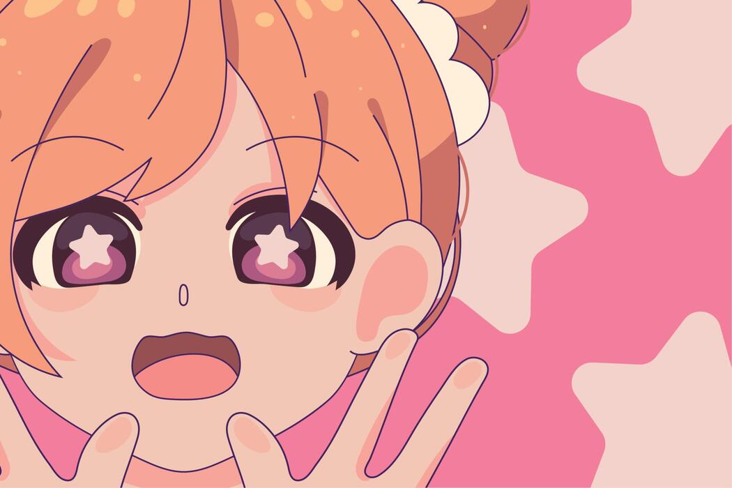 Anime Character Vector Art, Icons, and Graphics for Free Download