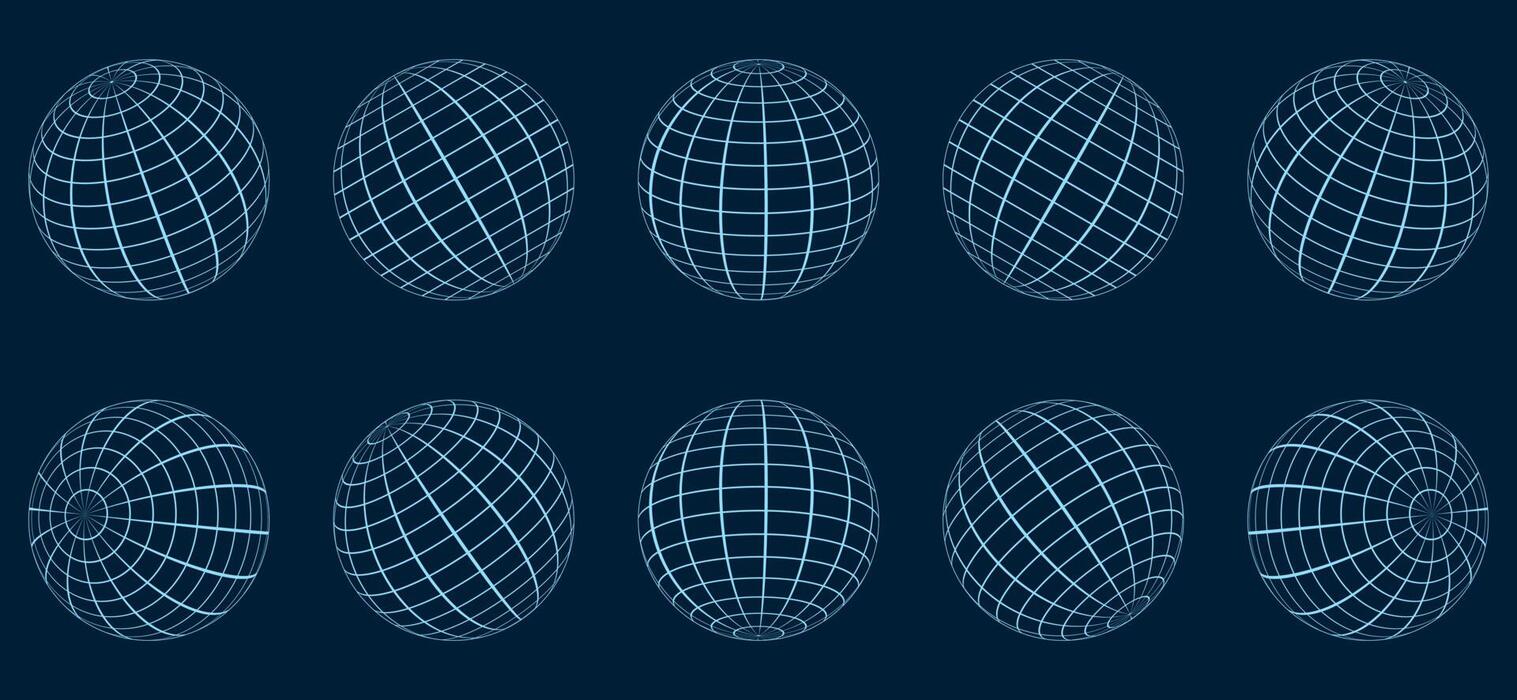 Wireframe Globe Vector Art, Icons, and Graphics for Free Download