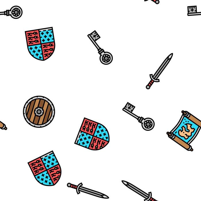 Medieval Pattern Vector Art, Icons, and Graphics for Free Download