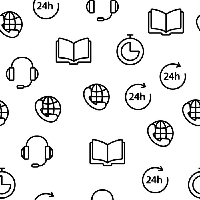 English Language Pattern Vector Art, Icons, and Graphics for Free Download