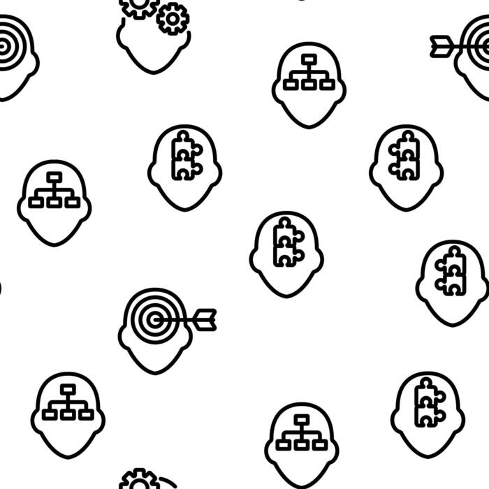 Thinking Pattern Vector Art, Icons, and Graphics for Free Download