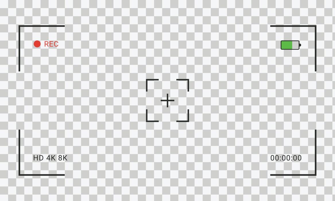Camera Recording Screen Vector Art, Icons, and Graphics for Free Download