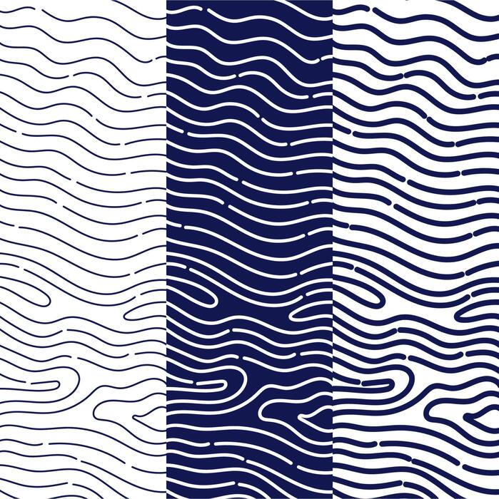 Rounded Lines Pattern Collection Vector Art, Icons, and Graphics for Free Download