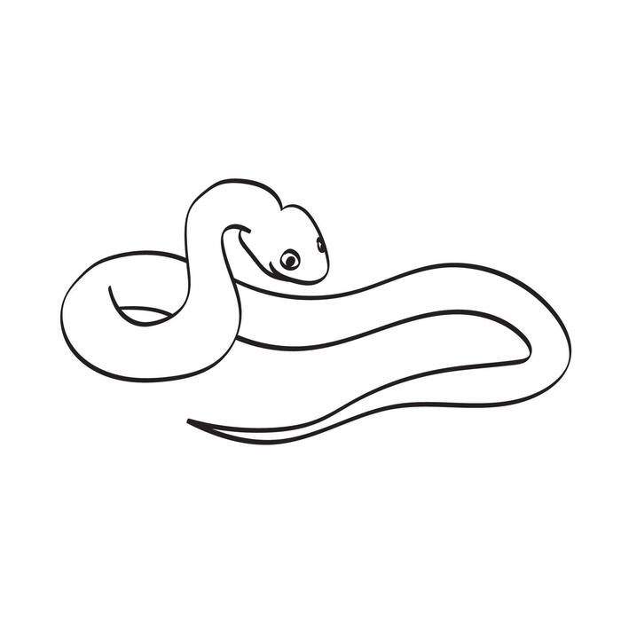 Snake Line Vector Art, Icons, and Graphics for Free Download