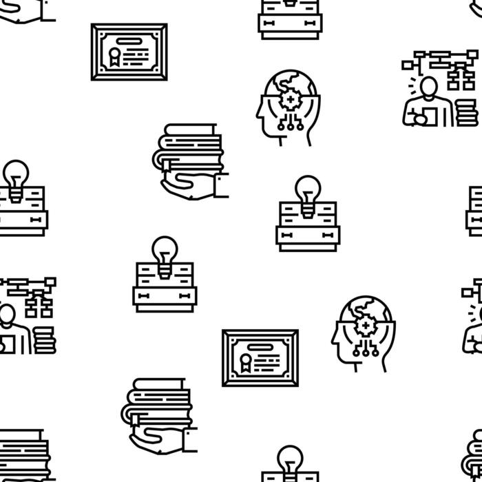 Knowledge Pattern Vector Art, Icons, and Graphics for Free Download