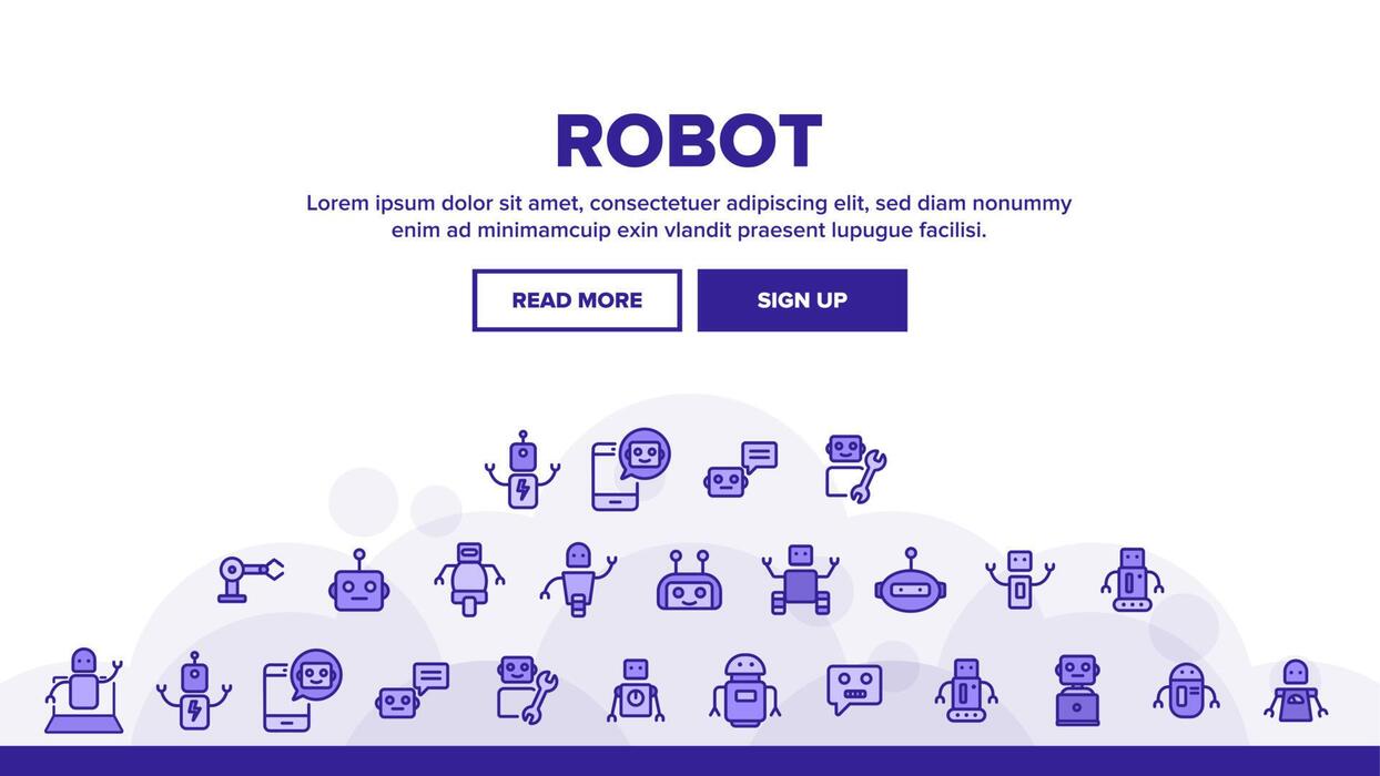 Robot Font Vector Art, Icons, and Graphics for Free Download