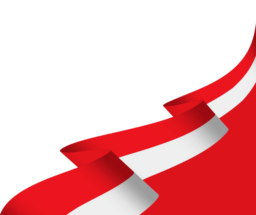 Indonesia Flag Ribbon PNGs for Free Download