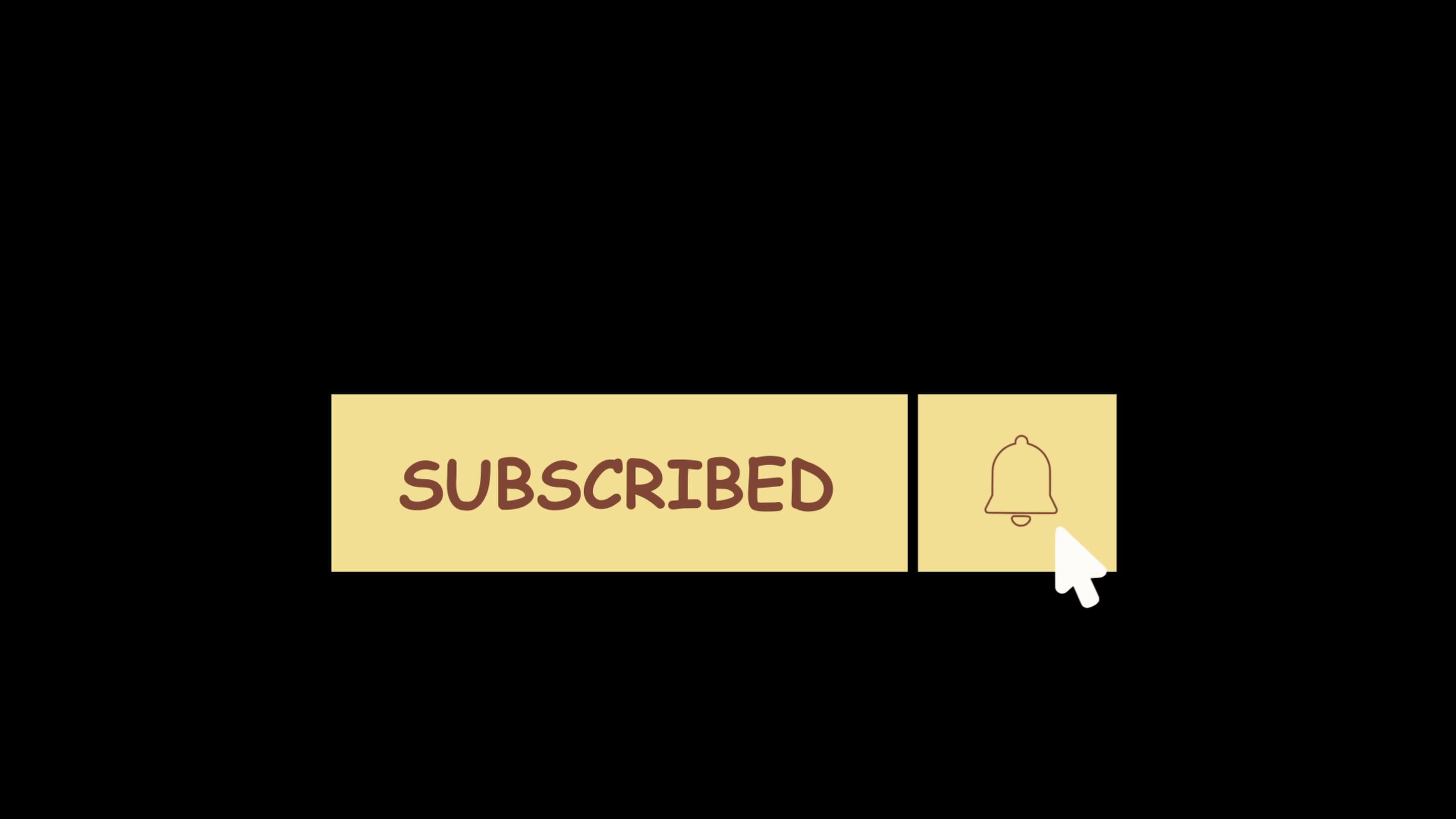 Cute and aesthetic colors subscribe button with bell icon and animated ... Cute and aesthetic colors subscribe button with bell icon and animated ...