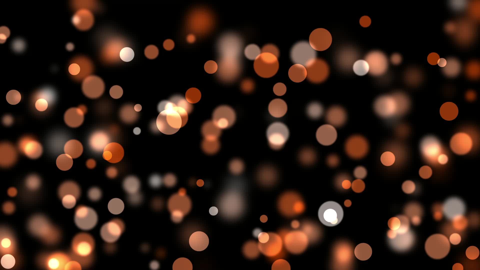 Bokeh particles effects on black background loop animation 10174986 Stock Video at Vecteezy