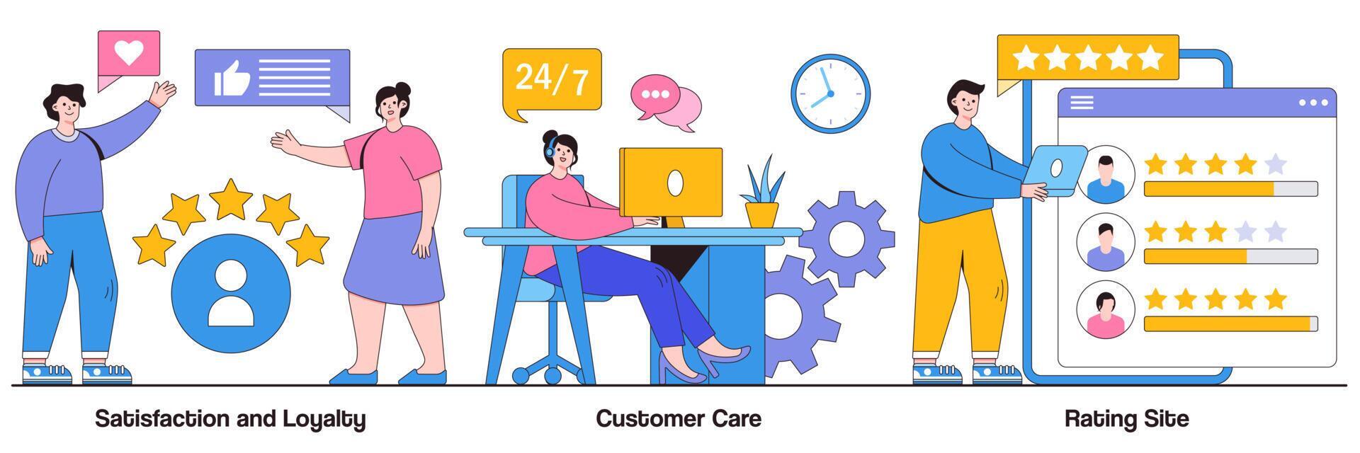 Customer Satisfaction Vector Art, Icons, and Graphics for Free Download