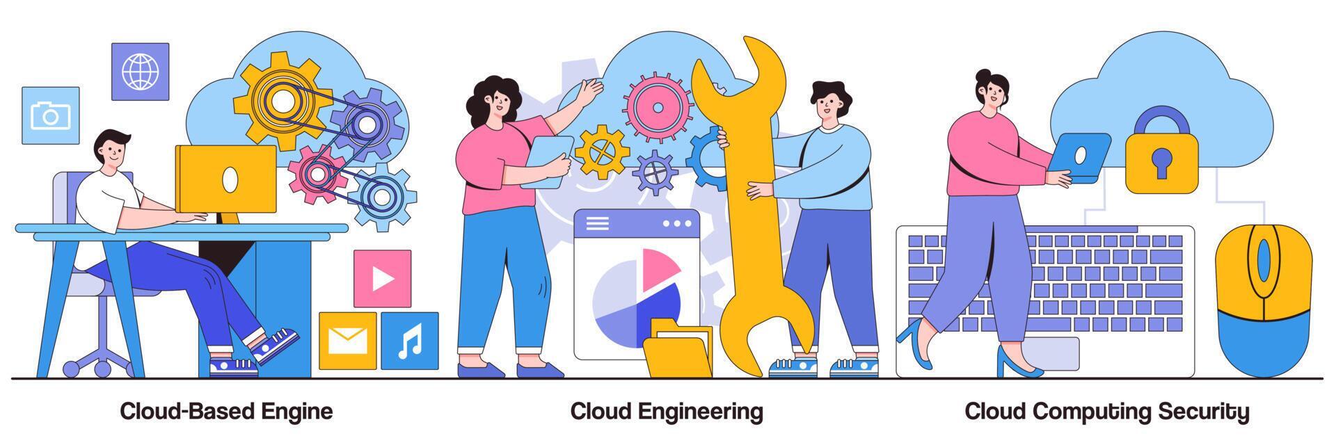 Cloud Computing Vector Art, Icons, and Graphics for Free Download