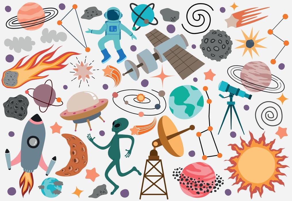 Outer Space Vector Art, Icons, and Graphics for Free Download