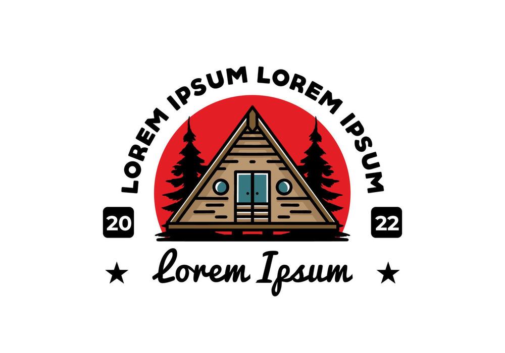 Log Cabin Silhouette Vector Art, Icons, and Graphics for Free Download