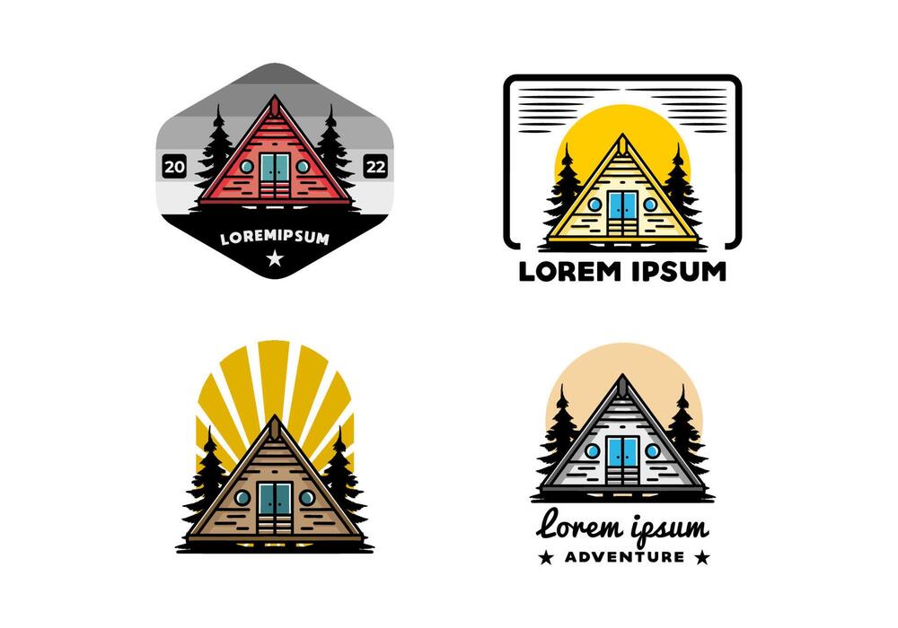 Cabin Vector Art, Icons, and Graphics for Free Download