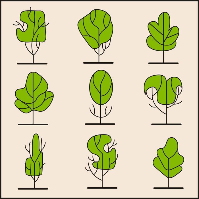 Simple Tree Vector Art, Icons, and Graphics for Free Download