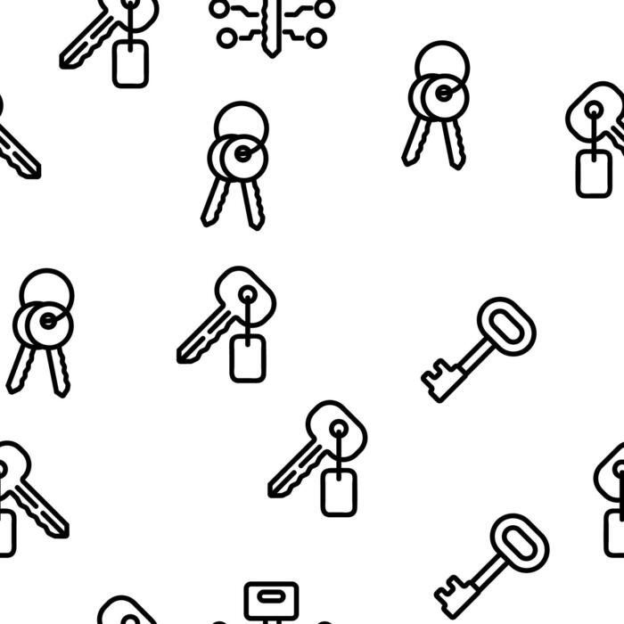 Key Pattern Vector Art, Icons, and Graphics for Free Download
