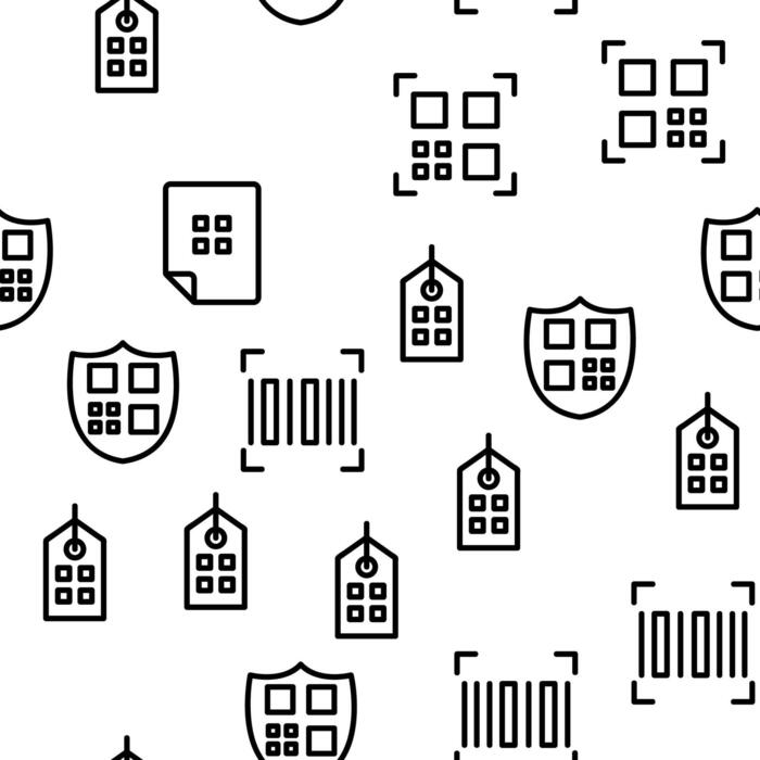 Qr Code Pattern Vector Art, Icons, and Graphics for Free Download