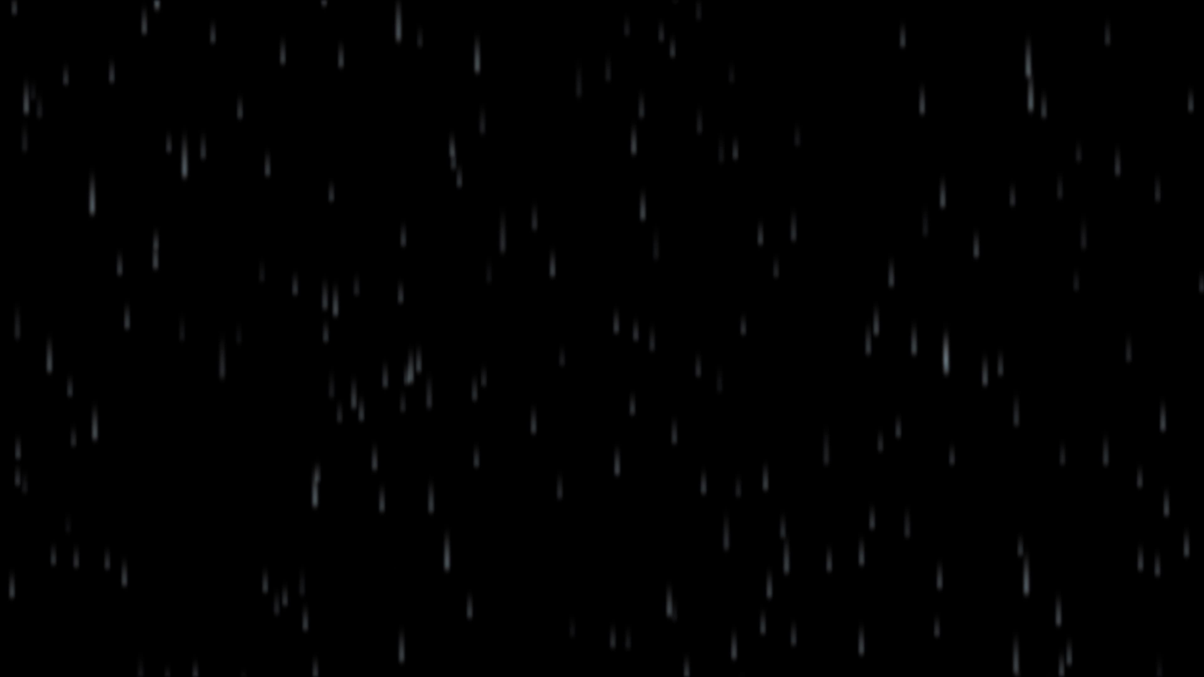 Animated Raindrops Falling