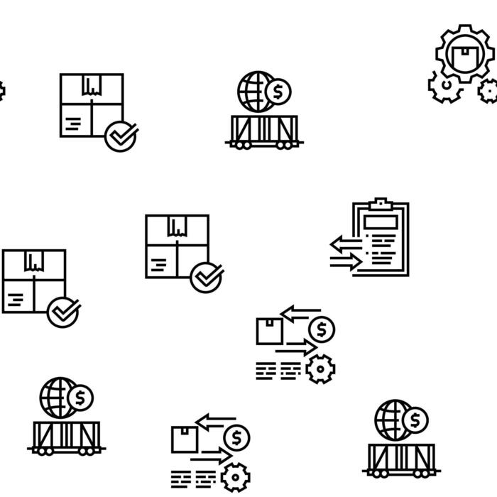 Logistics Pattern Vector Art, Icons, and Graphics for Free Download